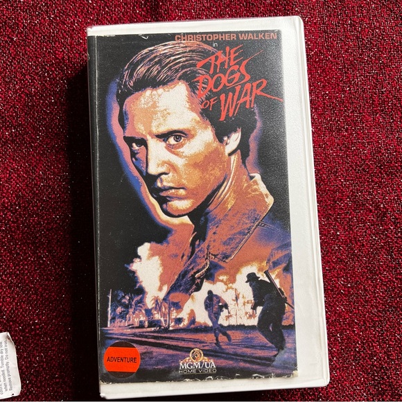 Other | The Dogs Of War Vhs 1988 Christopher Walken Tom Berenger Colin ...